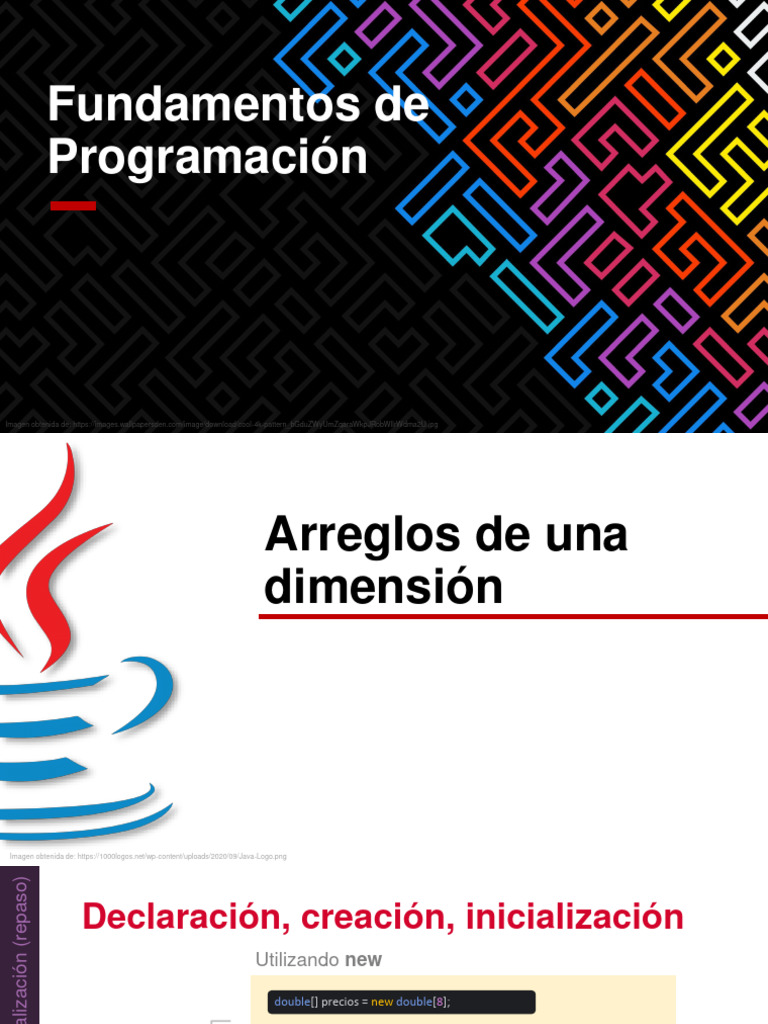 Arreglos Unidimensionales 02 | PDF | Tableta | Programación de computadoras