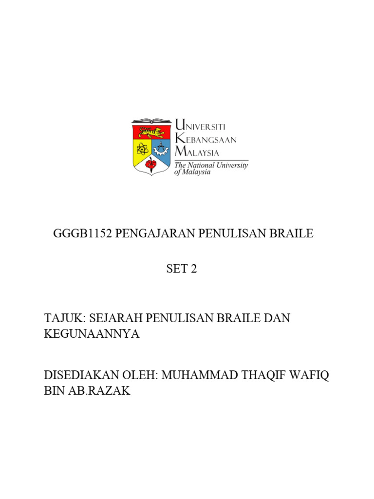 Contoh Assignment | PDF