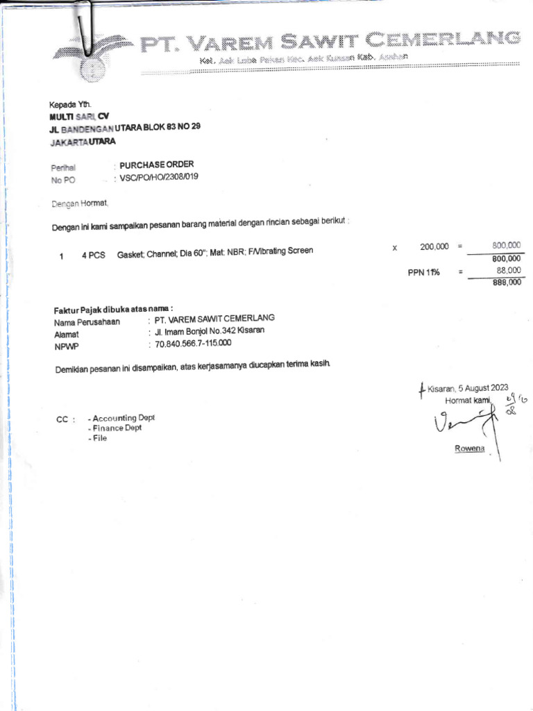 2308 019 Multi Sari - 20230815 - 0001 | PDF