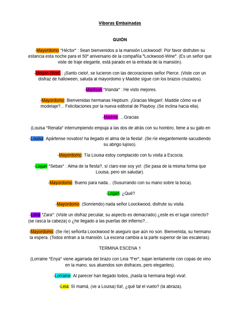 Class Play | PDF