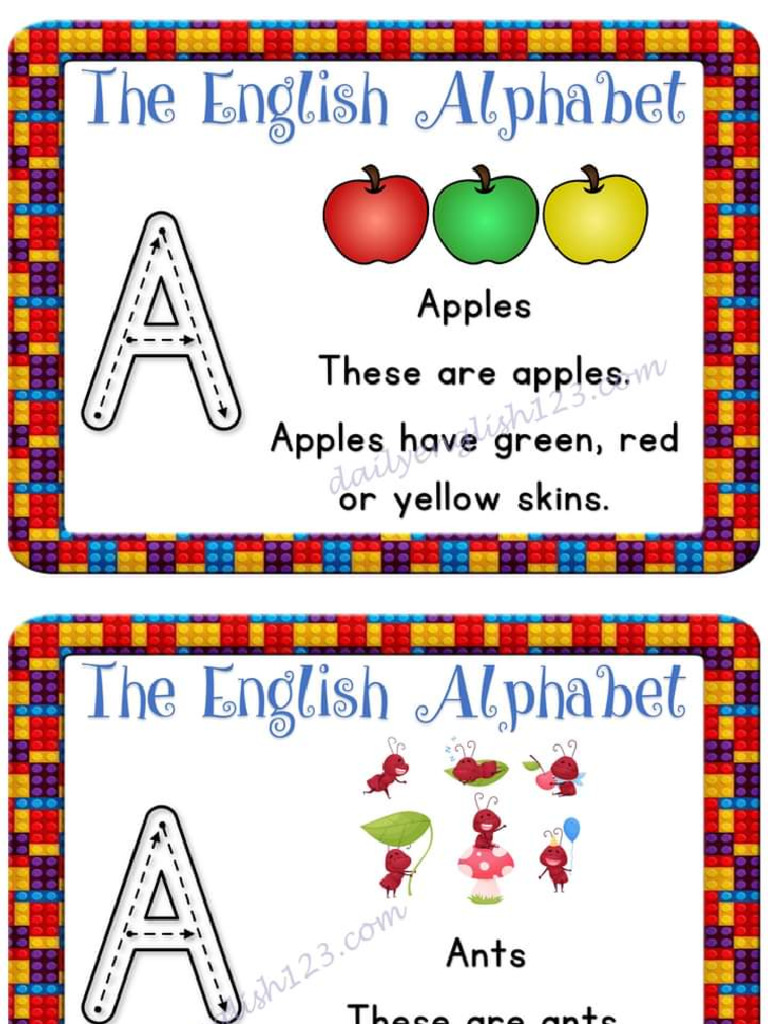 Alphabet Reading | PDF