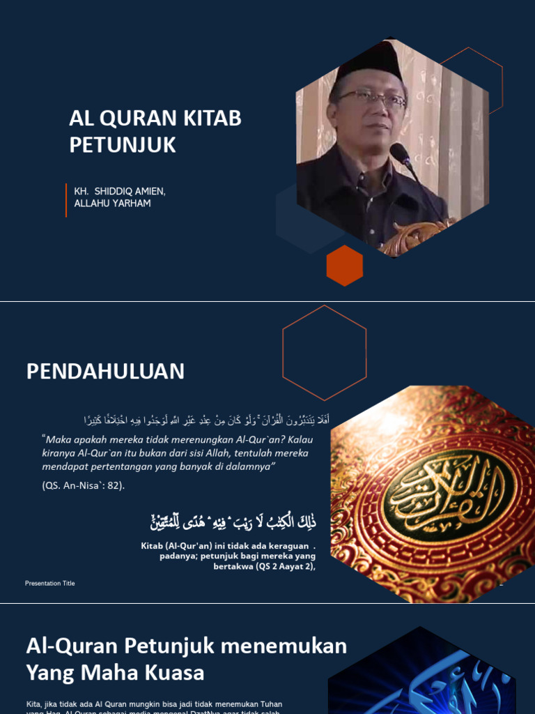 Al Quran Kitab Petunjuk Final | PDF