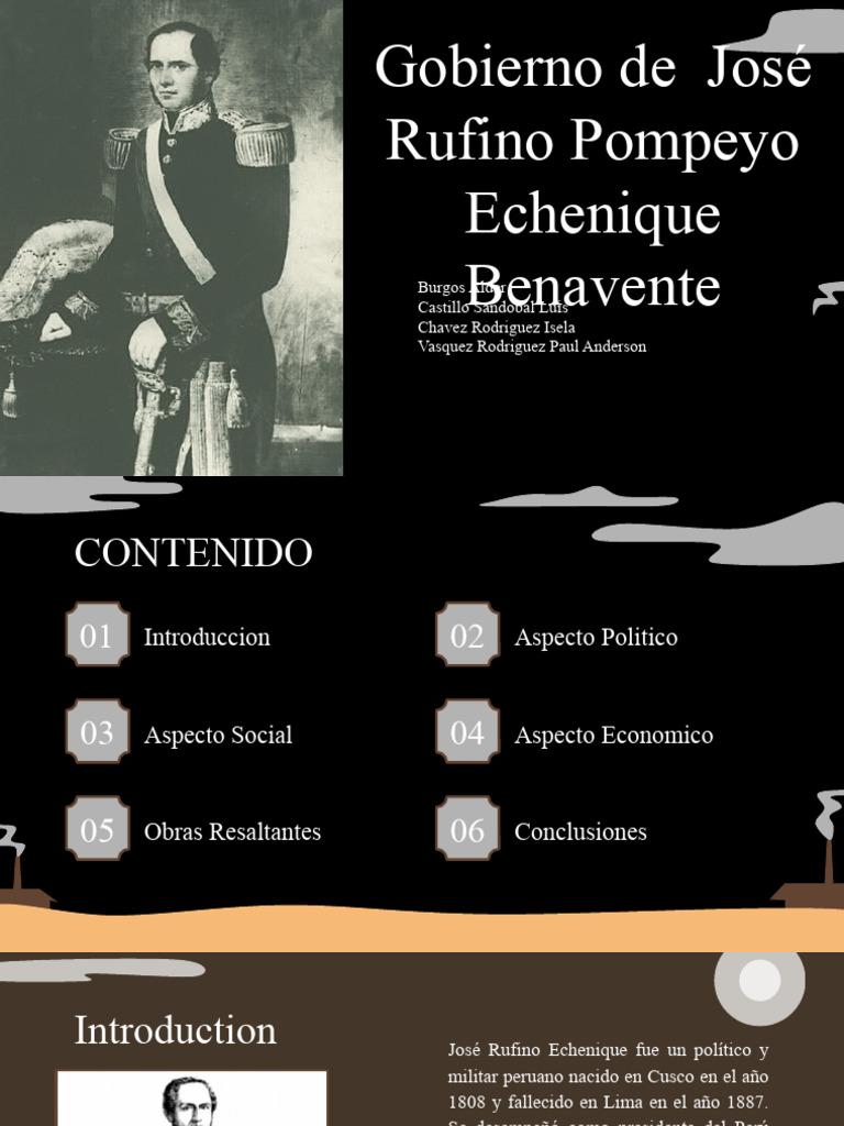 Gobierno de José Rufino Echenique | PDF | Perú
