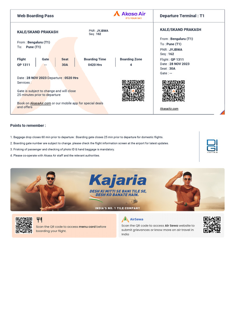 BoardingPass JYJBWA BLRPNQ-1 | PDF