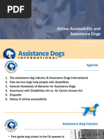 DOT Service Animal Relief Attestation Form | PDF | Making False ...