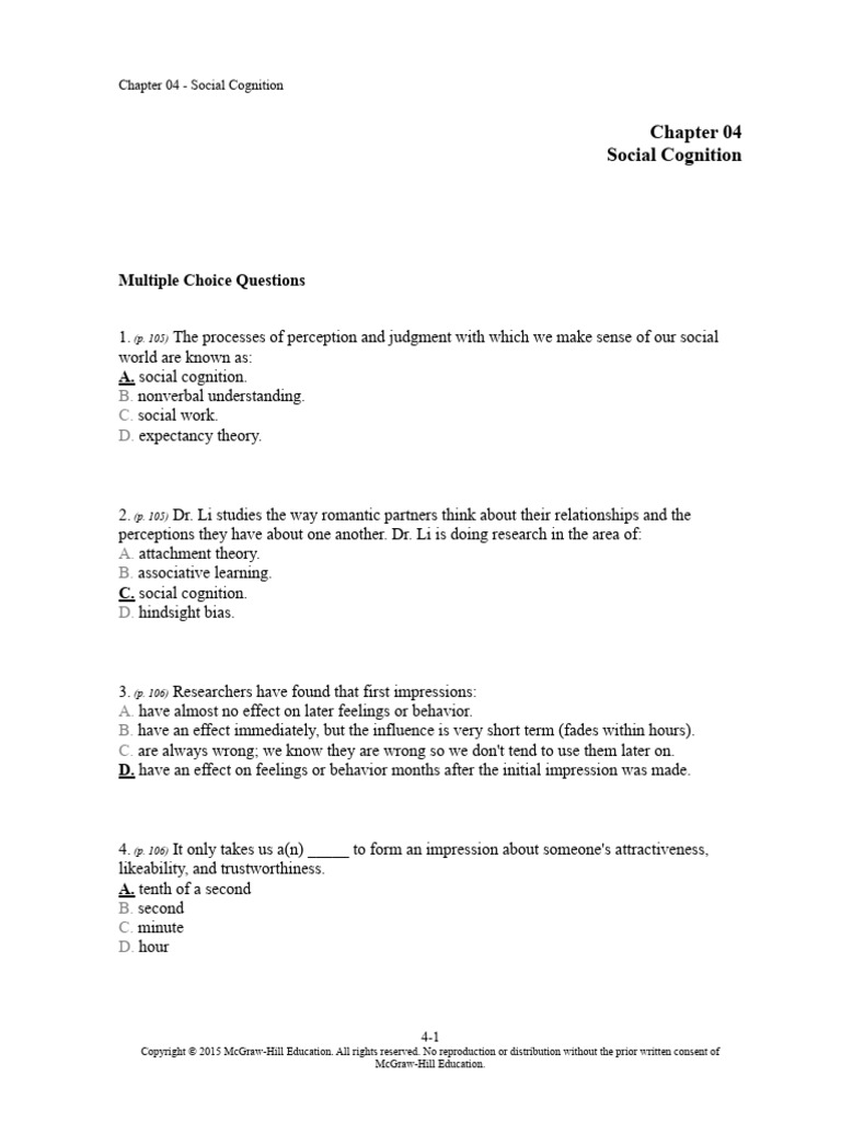 Chap 004 | PDF | Bias | Stereotypes