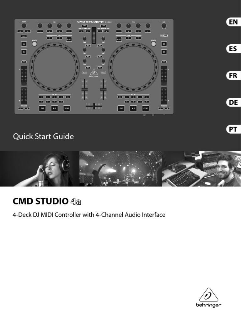 CMD Studio 4A: Quick Start Guide | PDF | Naturaleza | Energia electrica