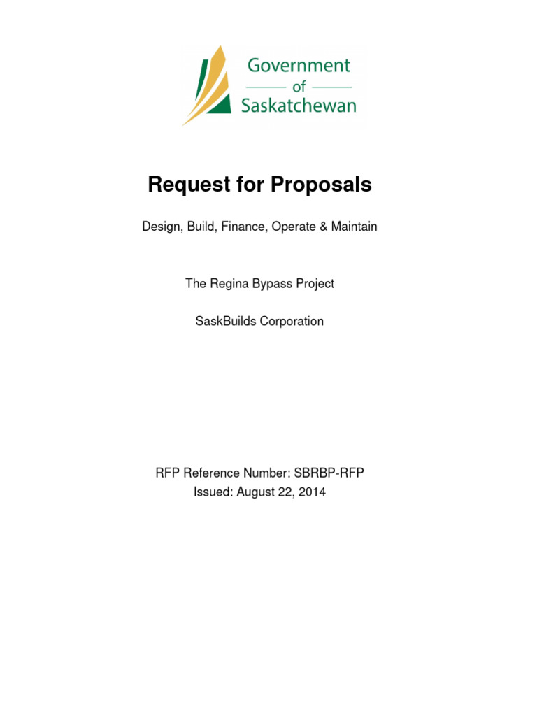 Early Works Agreement | PDF | Request For Proposal | Request For ...