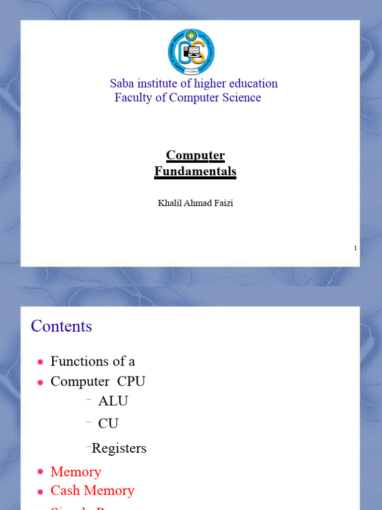 Lecture 05 | PDF | Computer Data Storage | Read Only Memory