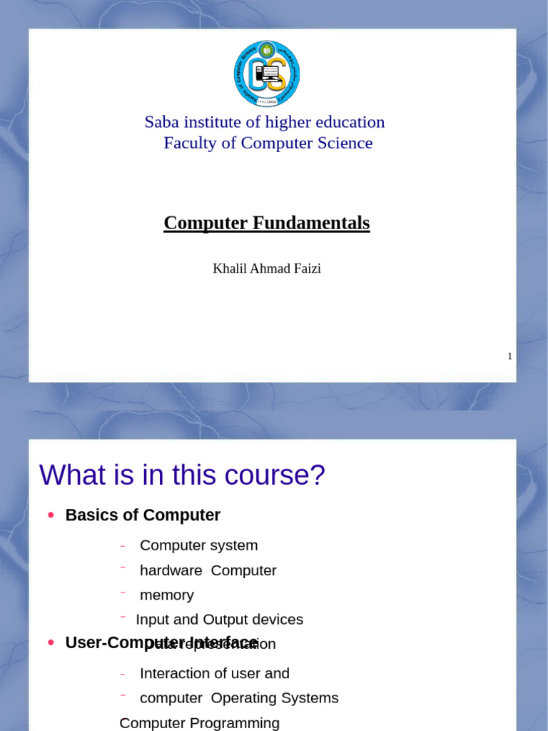 Lecture 01 Pdf Computer Hardware Computer Data Storage 1324