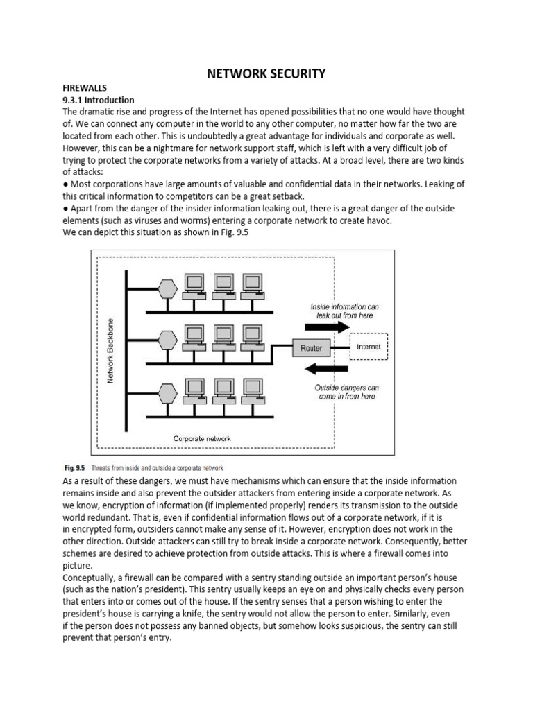 IP Security and Firewall | PDF | Internet Protocols | Router (Computing)