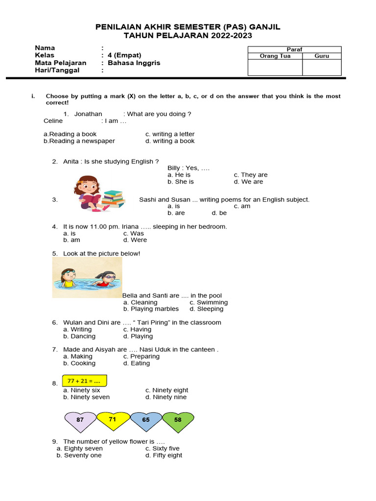Latihan Soal Sumatif Akhir Semester Ipas Kelas 5 Sd Kurikulum Merdeka - EmriDev