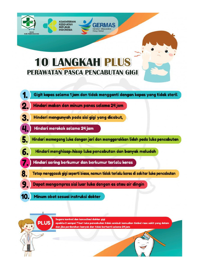 Instruksi Pencabutan Gigi | PDF