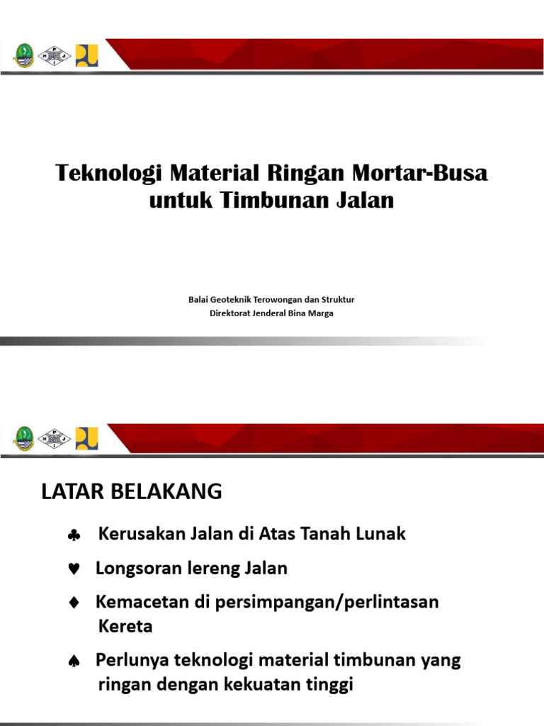Teknologi Material Jalan | PDF