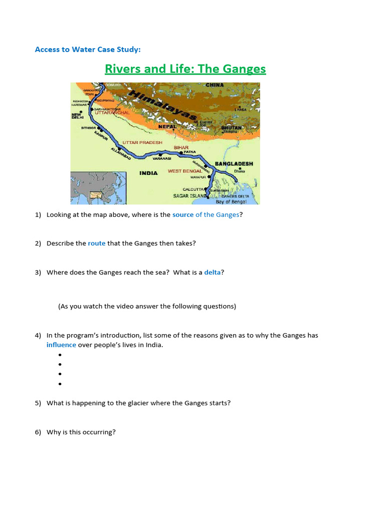 The Ganges Case Study Student | PDF