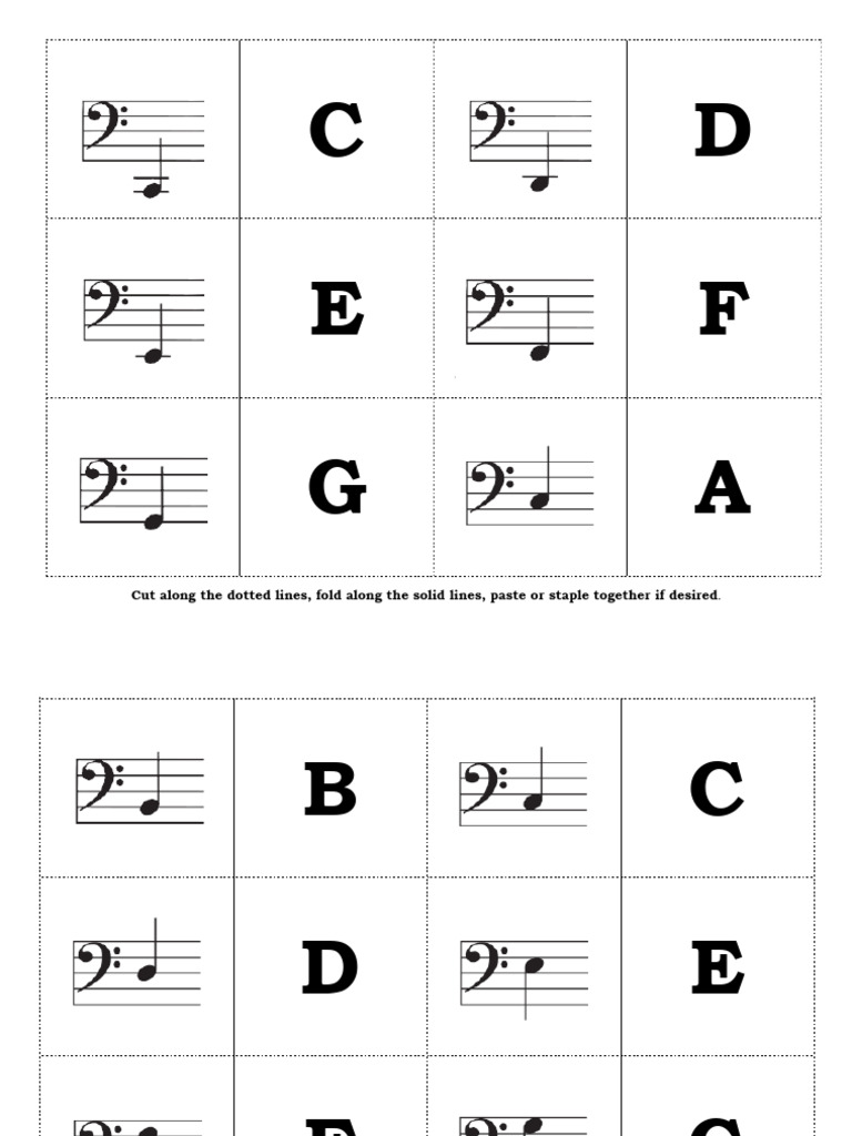 C D E F G A: Cut Along The Dotted Lines, Fold Along The Solid Lines ...