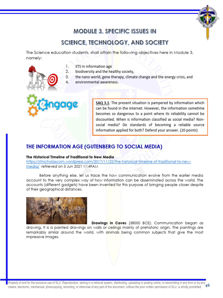 Module 3: Science Education Objectives | PDF | World Wide Web ...
