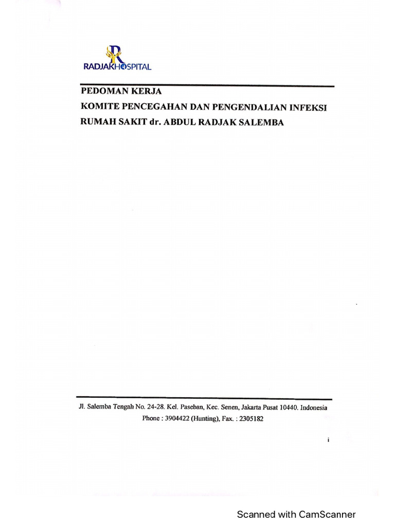 Pedoman Kerja Komite PPI | PDF