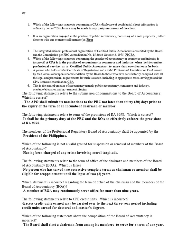 Exercise | PDF | Certified Public Accountant | Accounting