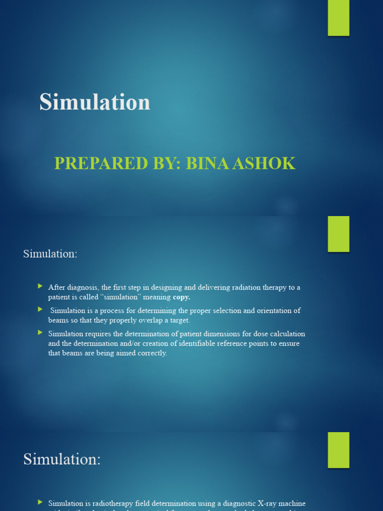 Radiation Dosimetry Lecture11 | PDF | Radiation Therapy | Ct Scan