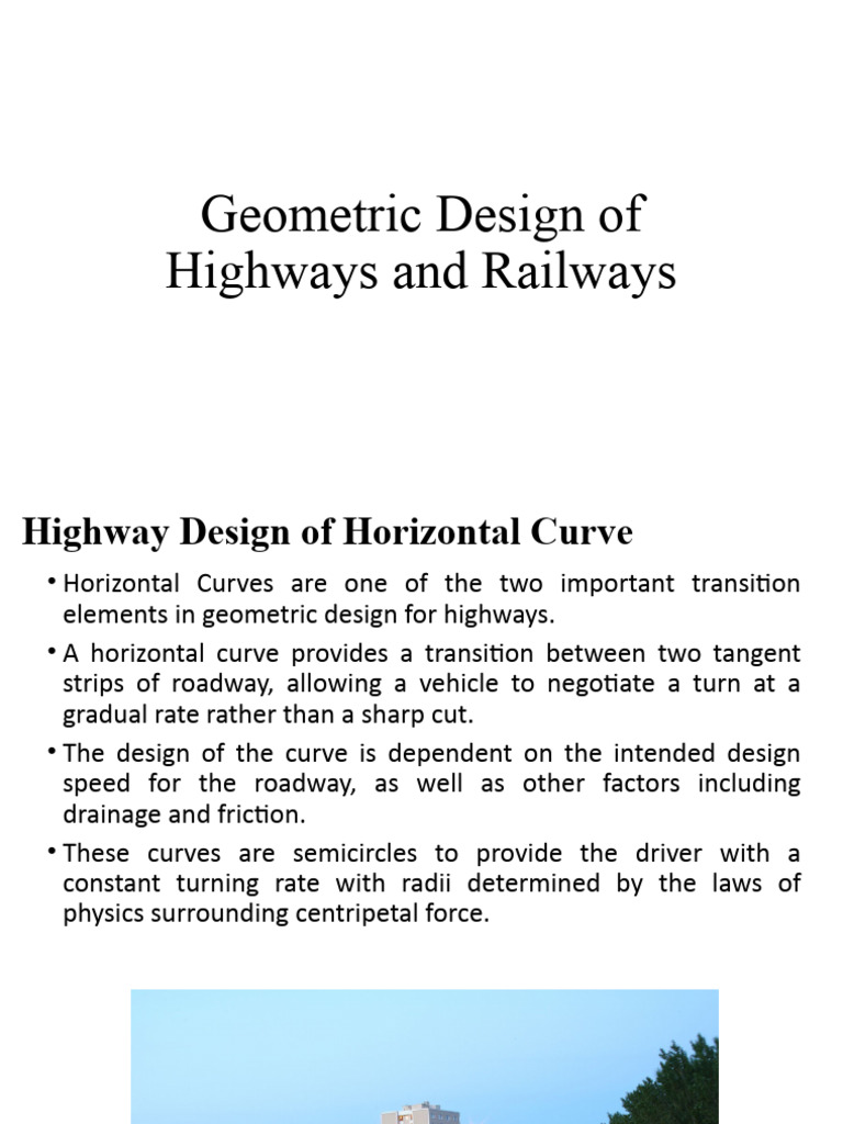 Geometric Design of Highways and Railways | PDF | Tangent | Pi
