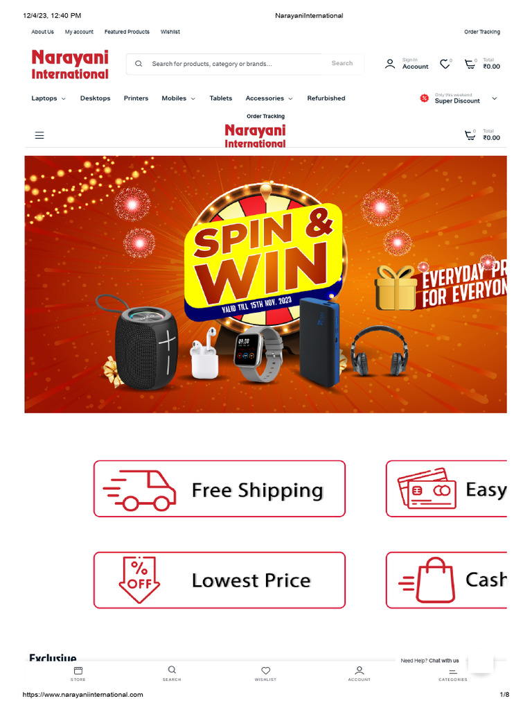 Narayan I International | PDF | Mobile Computers | Information And Communications Technology