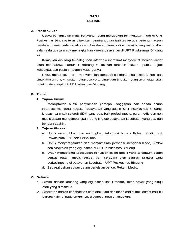 Isi Panduan Penggunaan Kode | PDF