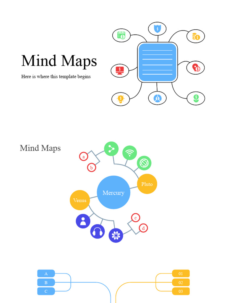 Mind Maps by Slidesgo | PDF