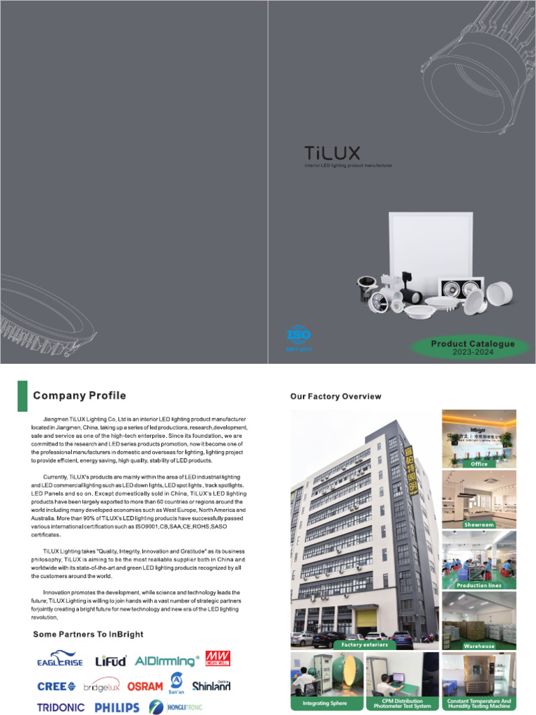 TiLUX Catalogue 2022-2023 | PDF | Optics | Glass Applications
