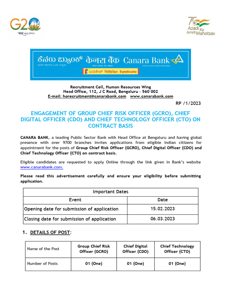 GCRO CDO CTO - English-Web Adv - Online - 15.02.2023 | PDF | Image Scanner | Risk
