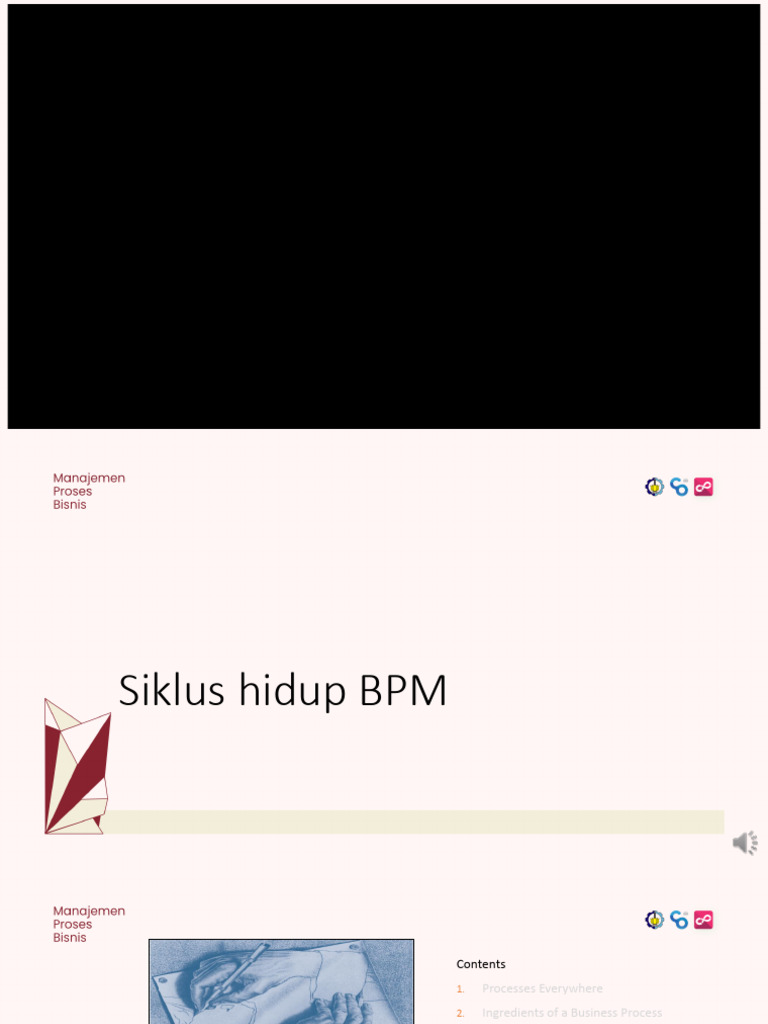 MPB 1 - 4 Siklus Hidup Manajemen Proses Bisnis | PDF | Information Technology | Systems Science