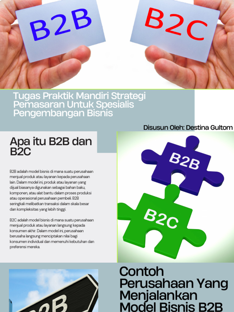 Presentation About B2B and B2C | PDF