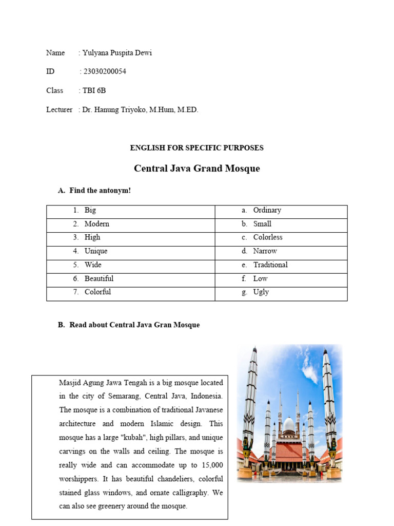 Lesson Plan - Islamic English | PDF