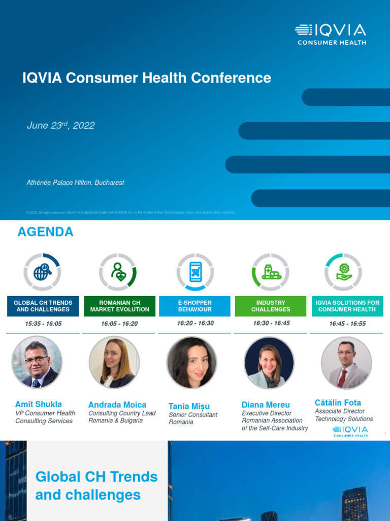 IQVIA Consumer Health Conference June 23 | PDF | E Commerce | Wearable ...