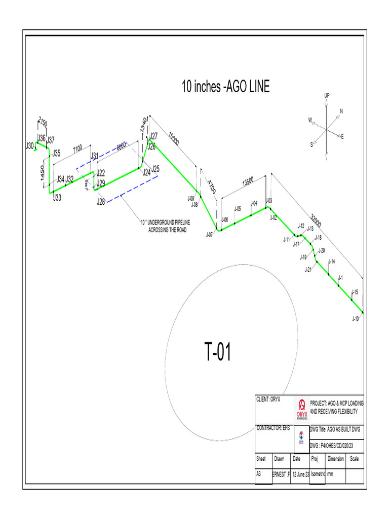 AGO & MCP Loading Isometric Drawing | PDF