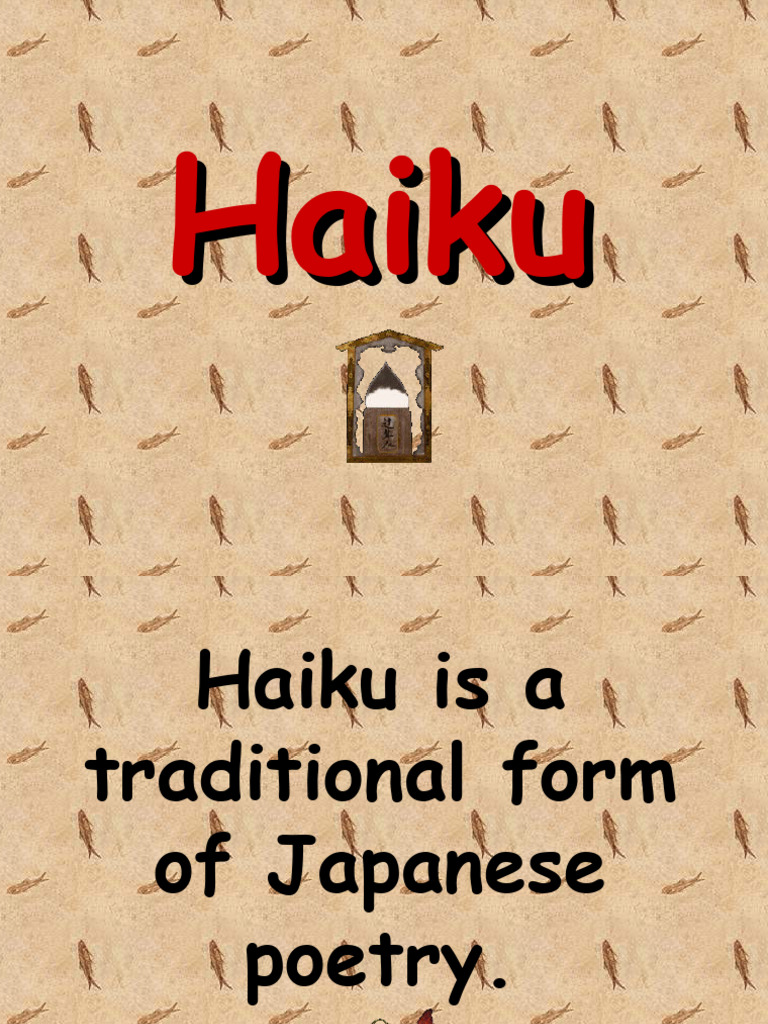 Haiku Power Point | PDF