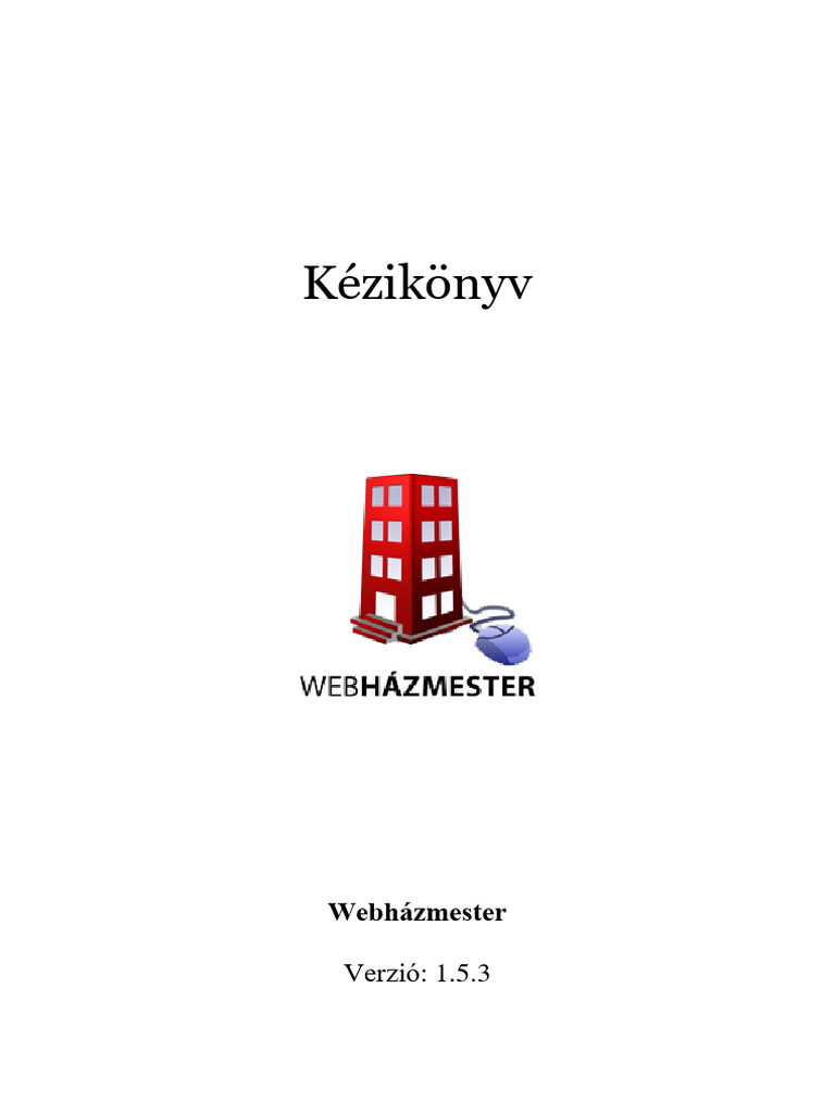 WHM Kezikonyv | PDF
