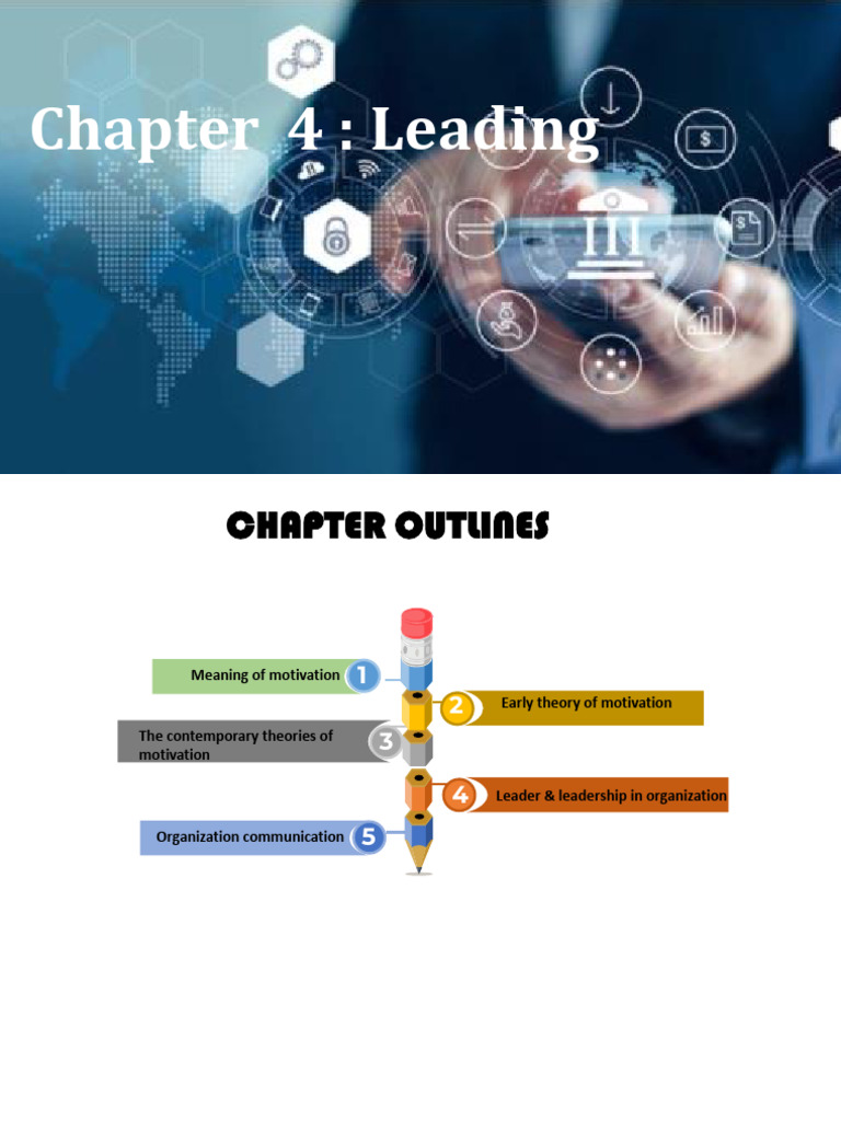 Chapter 4 Leading | PDF | Leadership | Communication