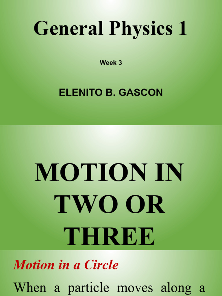 Circular Motion | PDF | Acceleration | Velocity