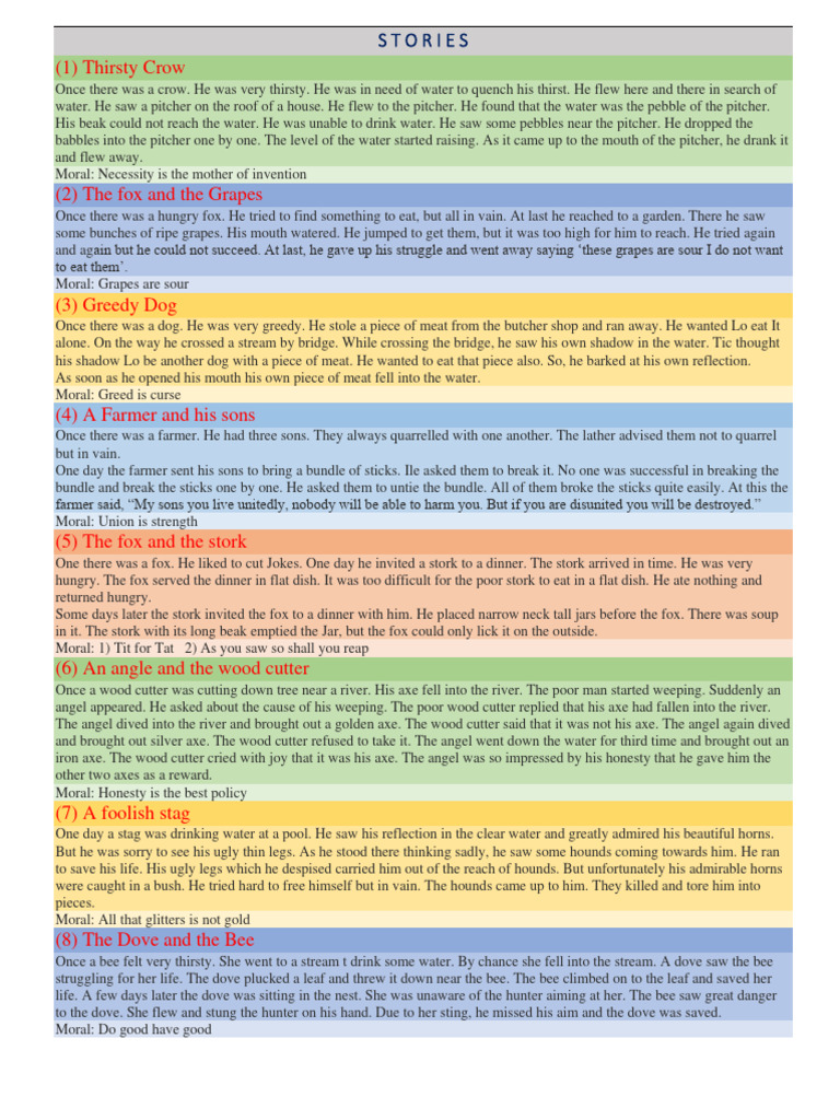 English Grammar - Composition Stories | PDF | Poetry