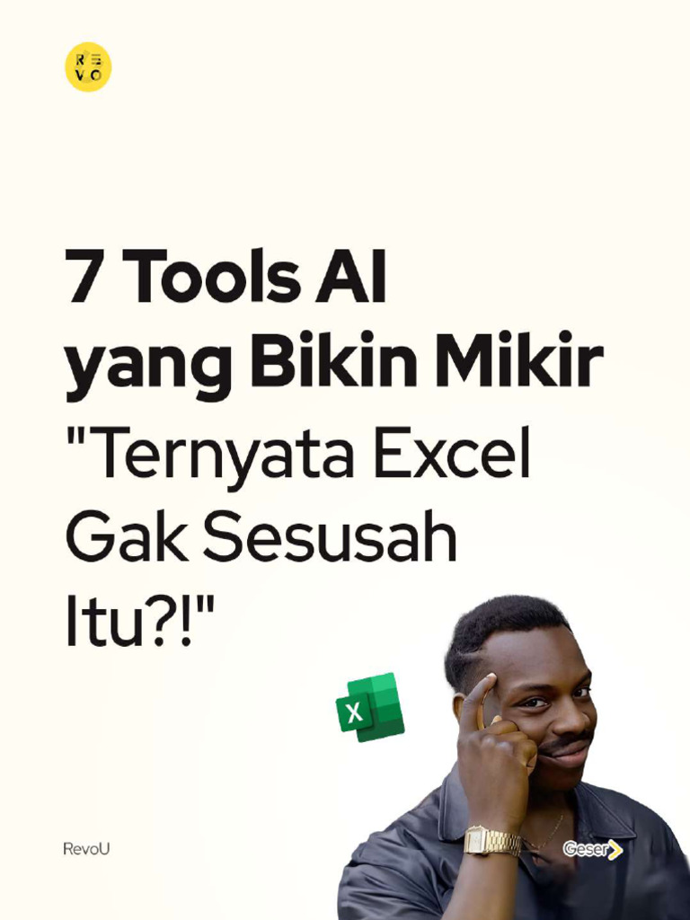 7 Tools AI Buat Excel! - 1 | PDF