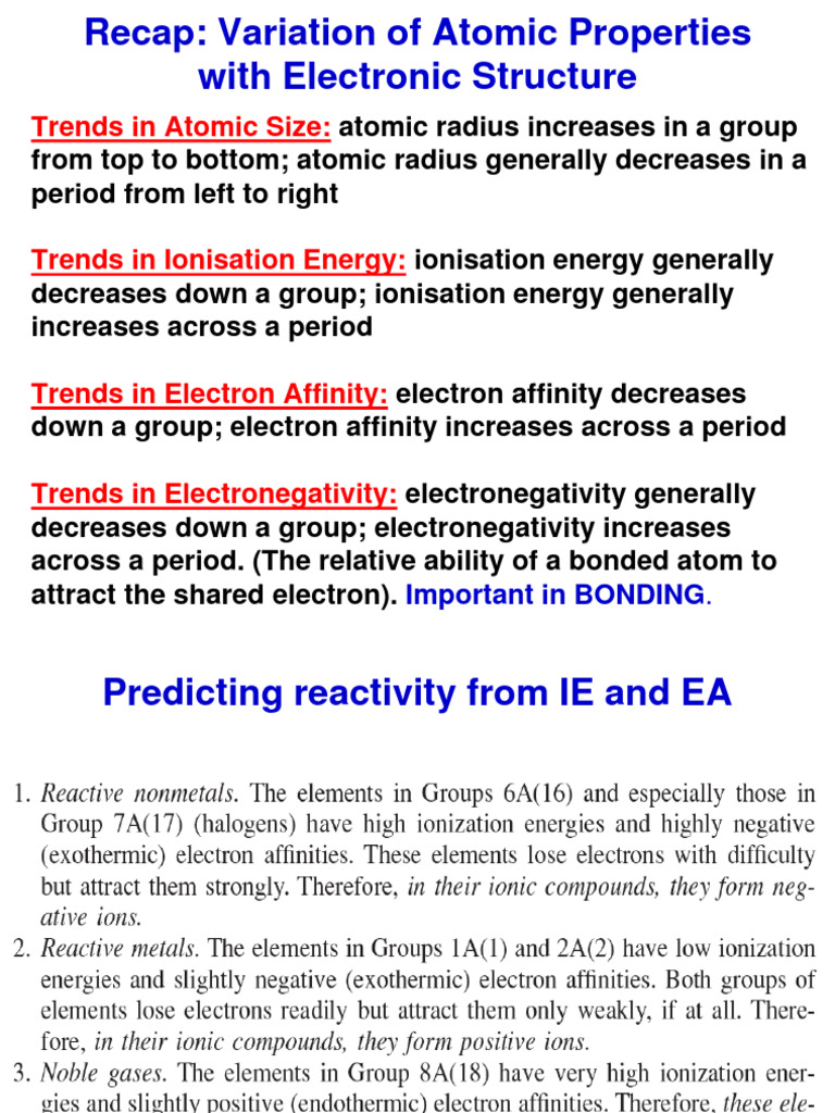 Atomic Structure - Silb 8 - NR Lectures - 2 | Download Free PDF | Ion | Chemistry