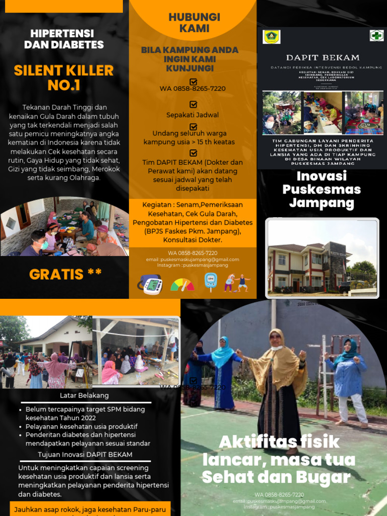 Leaflet Inovasi Dapit Bekam | PDF | Pengembangan Diri