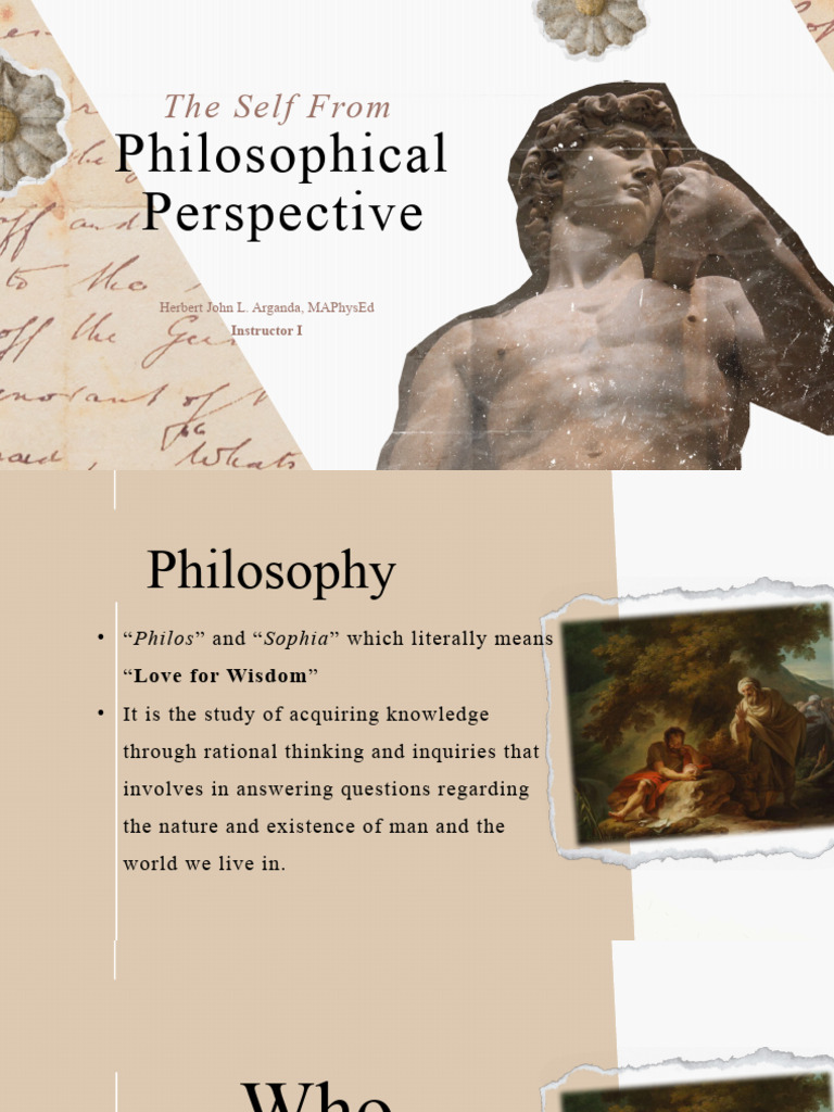 Philosophical Perspective | PDF | Id | Idea
