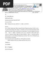 Invitation Letter For Guest Lecture | PDF | Lecture | Inquiry