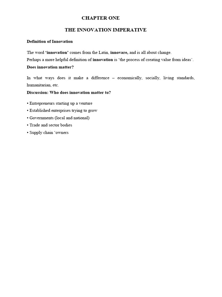 Innovation Management | PDF Innovation Management | PDF