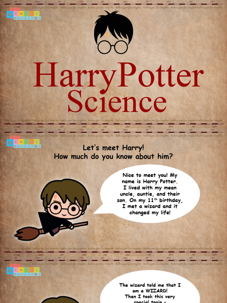 Harry Potter Science - Presentation - Day 1 Chocolate Science | PDF ...