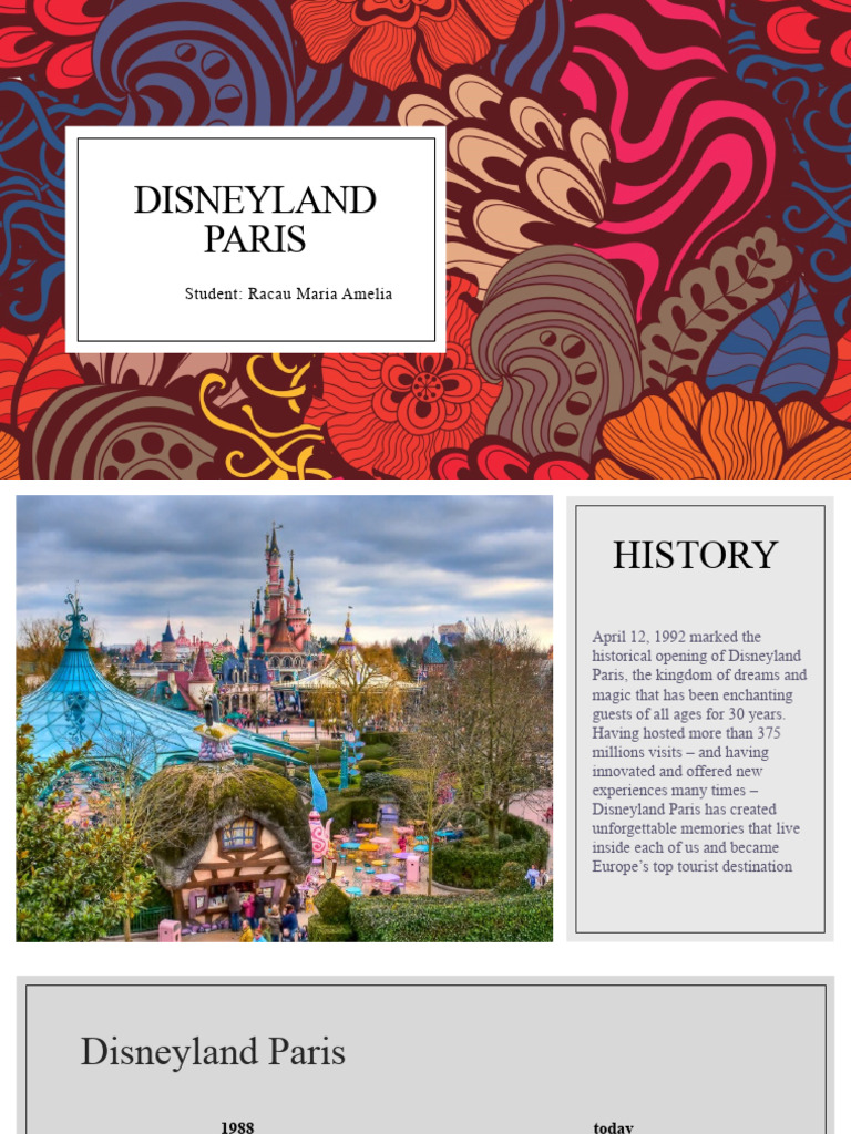 Disneyland Paris | PDF | Disneyland