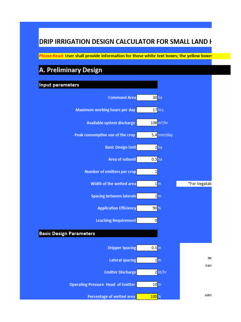 Drip Design Template | PDF | Pump | Applied And Interdisciplinary Physics