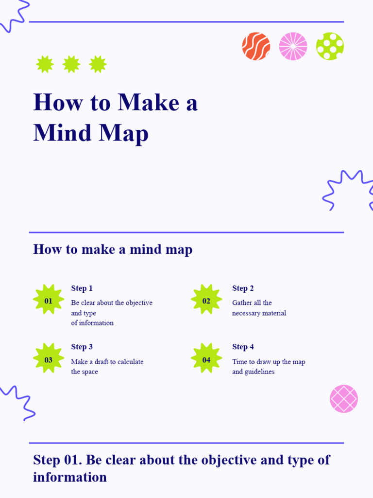 En How To Make A Mind Map by Slidesgo | PDF | Concept | Computing